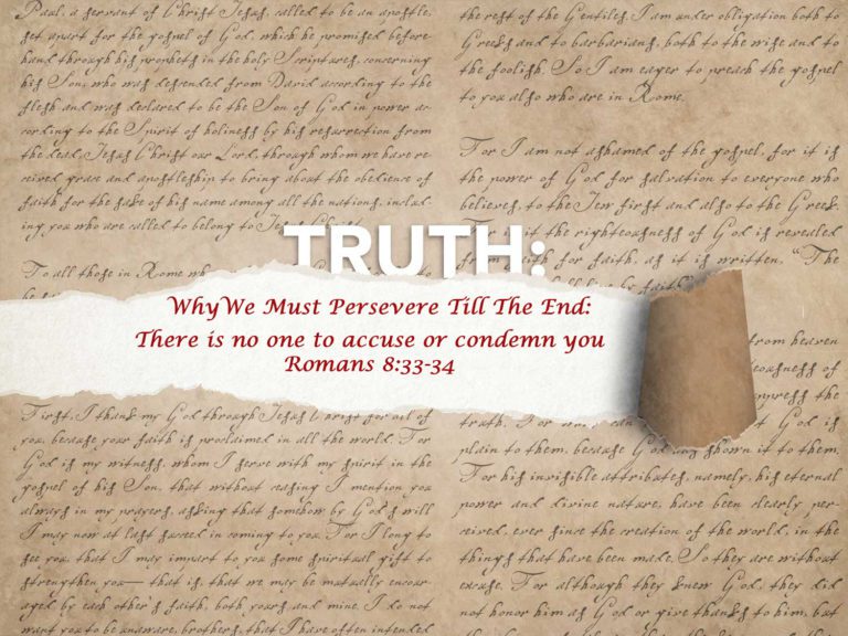 Romans 8:33-34 There Is No One To Accuse Or Condemn You - Living Hope ...