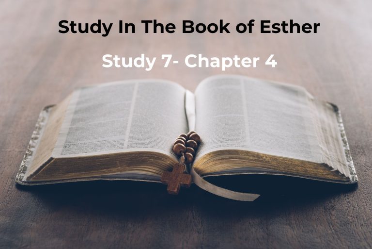 Esther Chapter 4 - Living Hope Bible Church